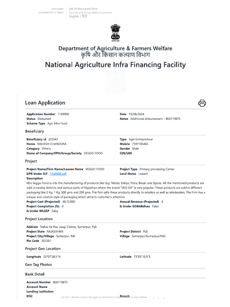 Aif - Veggo Foods | PDF