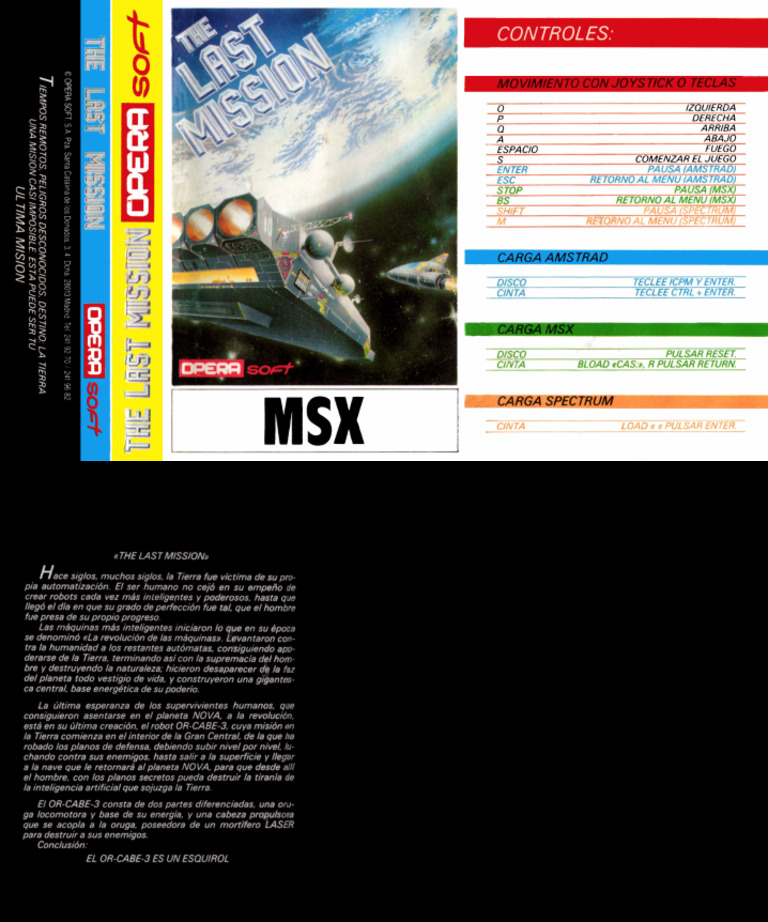 Last Mission (MSX) | PDF