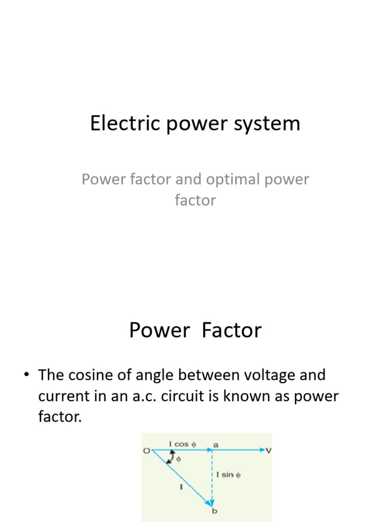 Power Factor | PDF