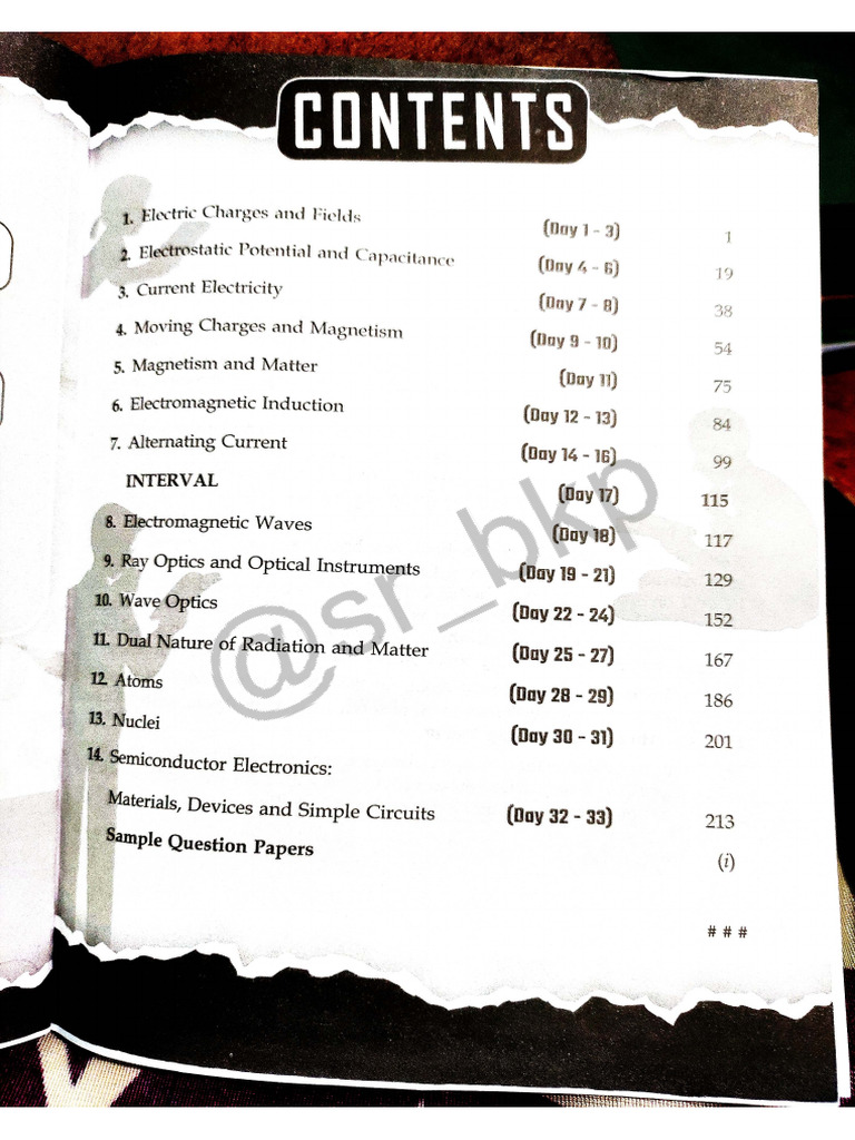 Padhle Akshay 33 Days Physics 12th by @studyhub11 - 12 | PDF