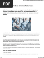 Guía para Presentaciones Pecha Kucha | PDF