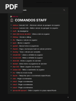 Comandos Da Staff | PDF | Computadores