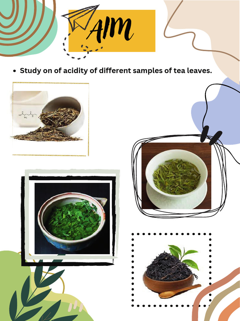 Study On of Acidity of Different Samples of Tea Leaves | PDF