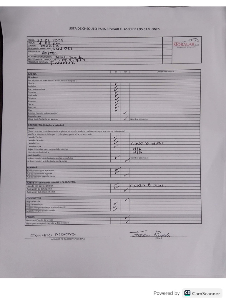 SNV 082 Limpieza de Vehículo | PDF