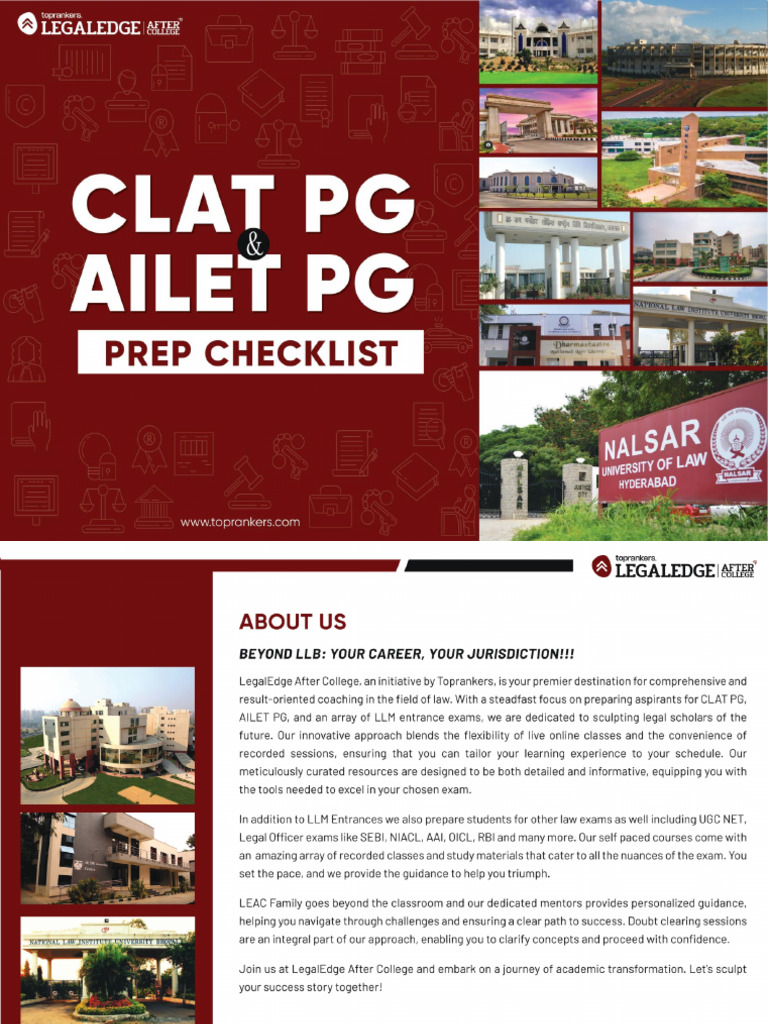 Leac Clat Ailet Checklist Letter Landscape 1 0288e4da988cb | PDF | Bail ...