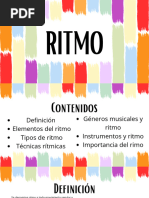Tipos de Ritmo y Tipos de Musica | PDF