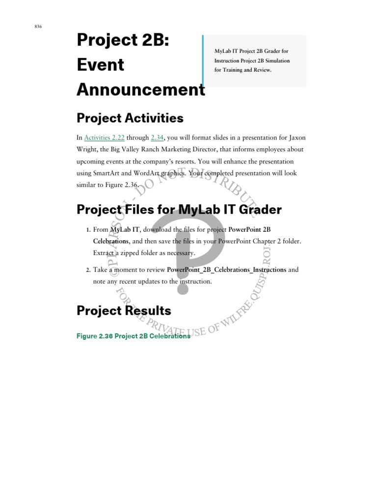Project 2B - Event Announcement | PDF | Microsoft Office | Computer ...