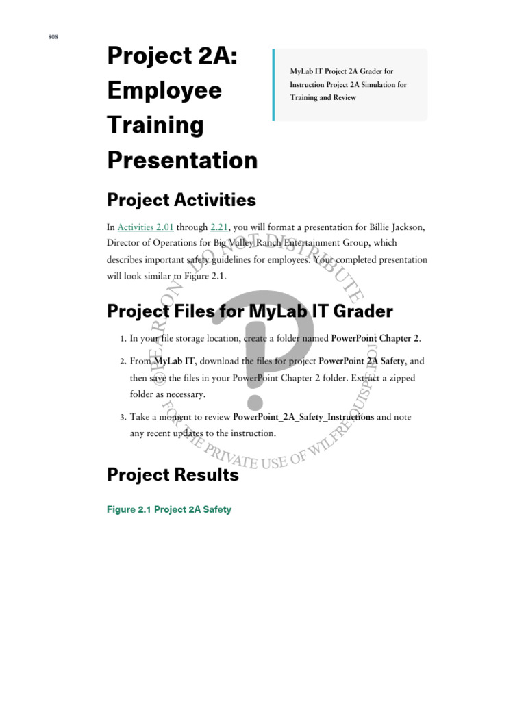 Project 2A_ Employee Training Presentation | PDF
