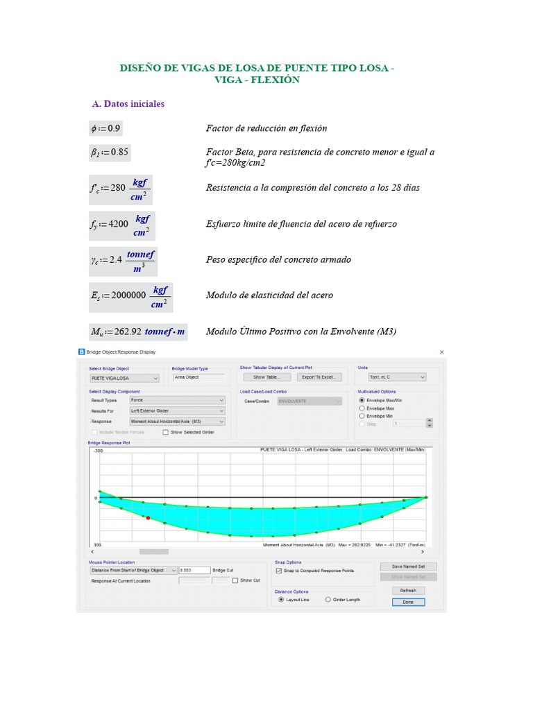 01 Diseño Viga Rectangular Flexión | PDF | Viga (Estructura ...