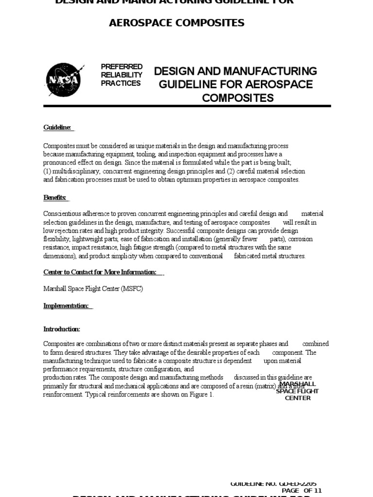 Manufacture of Rocket Motor Cases Using Advanced Filame | PDF ...