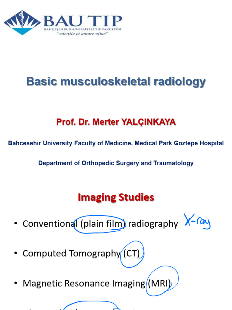 Basic Musculoskeletal Radiology | PDF | Medical Imaging | Radiology