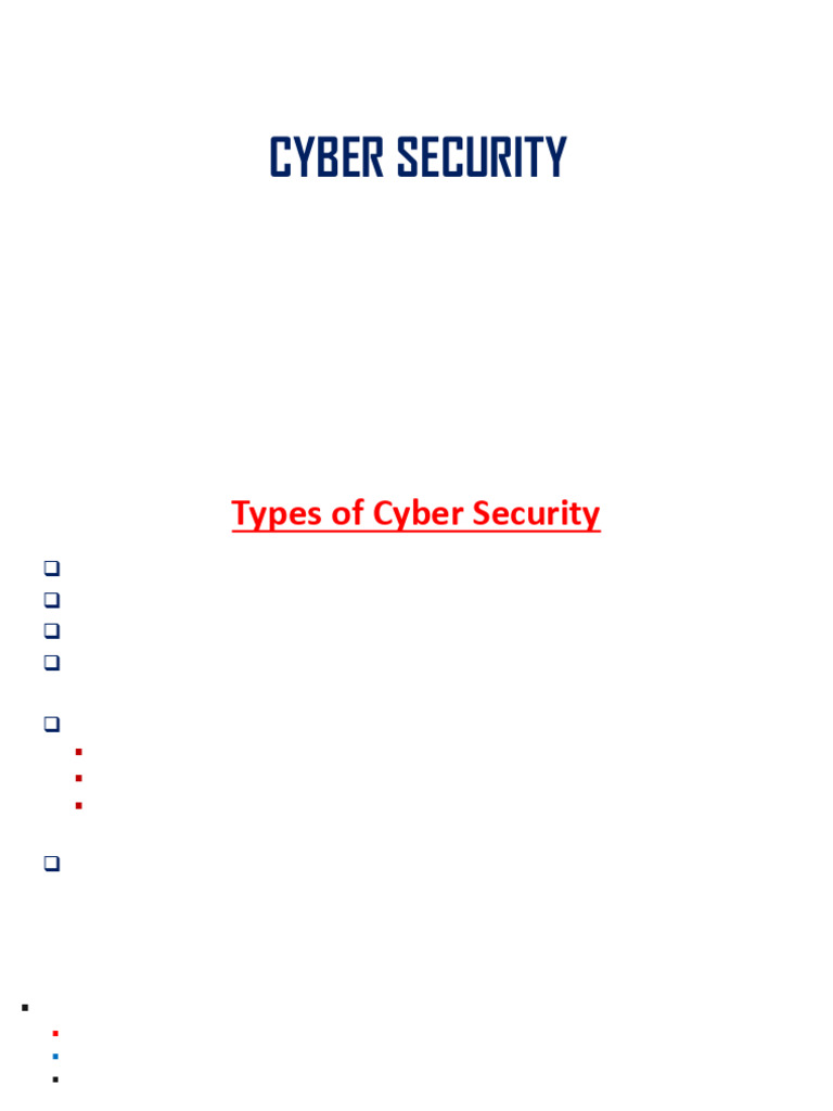 Cyber Security Network Security 3 | PDF | Security | Computer Security