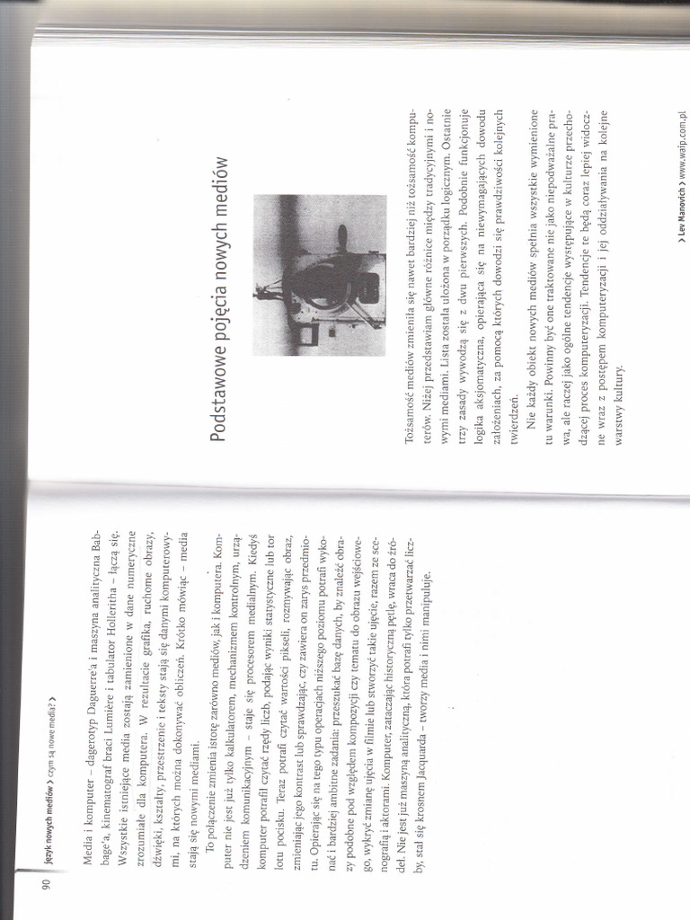 Manovich Nowe Media | PDF