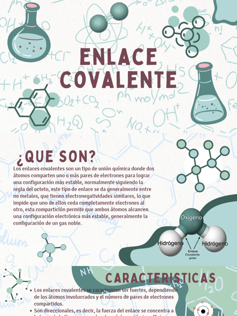 Enlace Covalente | PDF