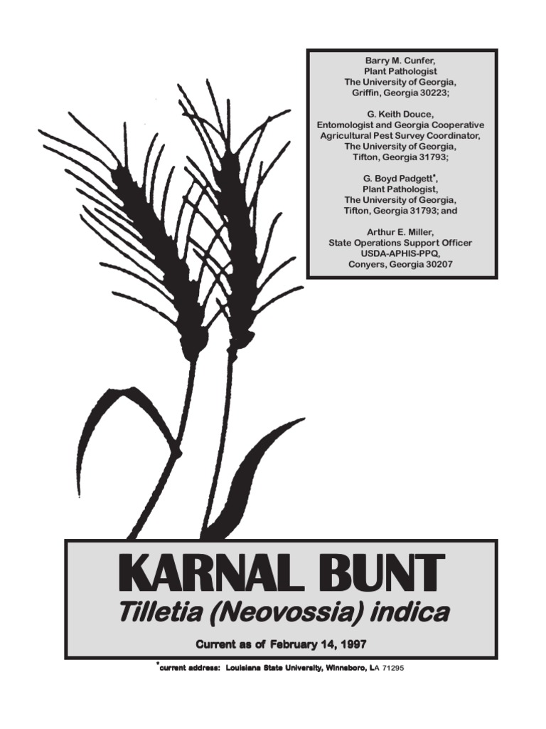 Karnal Bunt Karnal Bunt Karnal Bunt Karnal Bunt Karnal Bunt | PDF ...