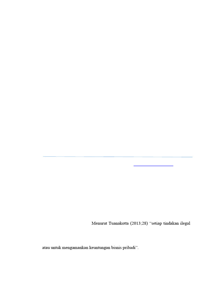 Analisis Peran Audit Internal Dalam Pencegahan Fra | PDF