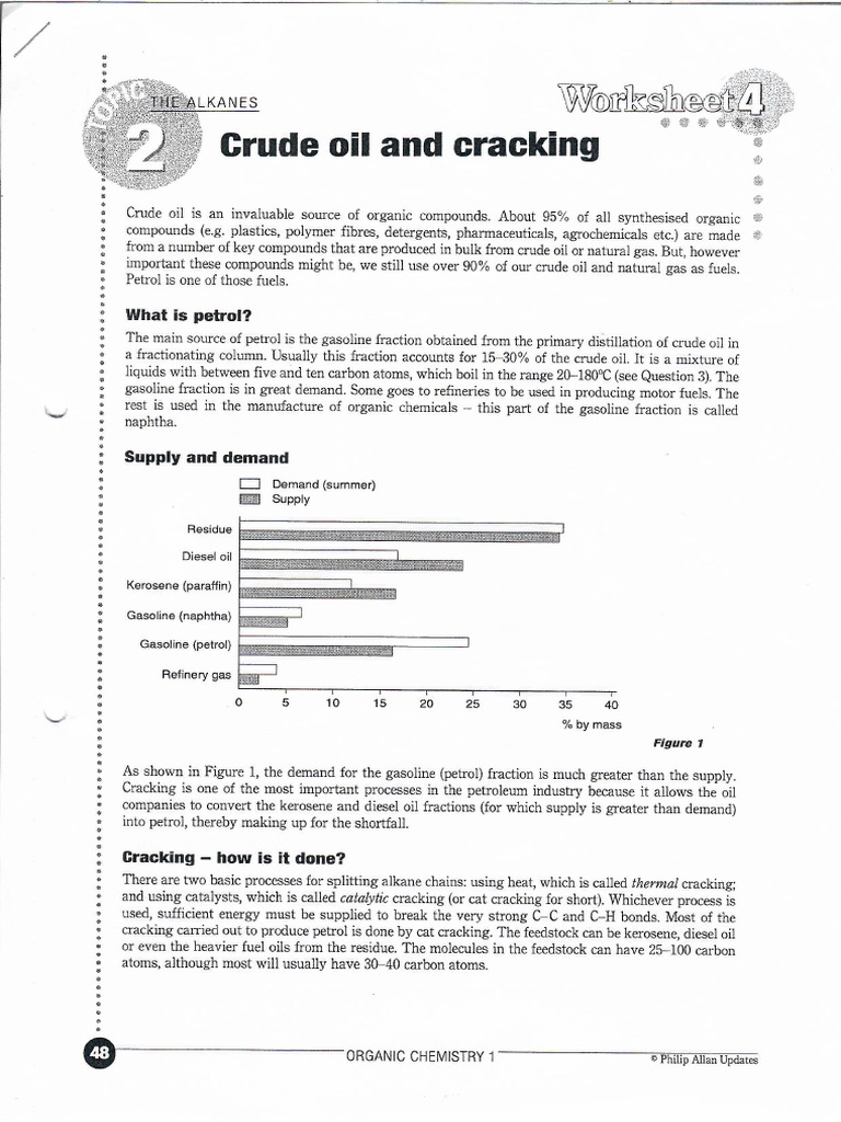Crude Oil and Cracking | PDF
