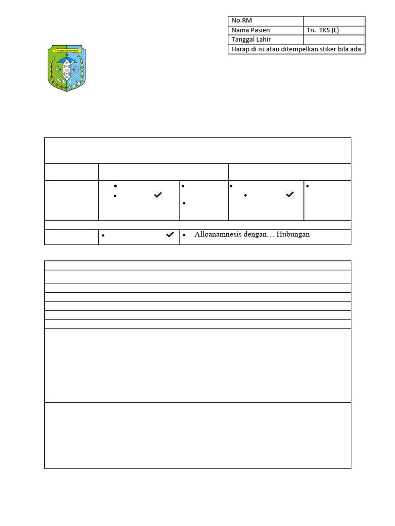 Contoh Lap Kasus Rajal | PDF