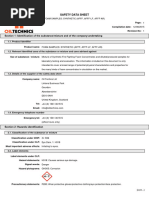 Afff MSDS | PDF | Firefighting | Chemistry