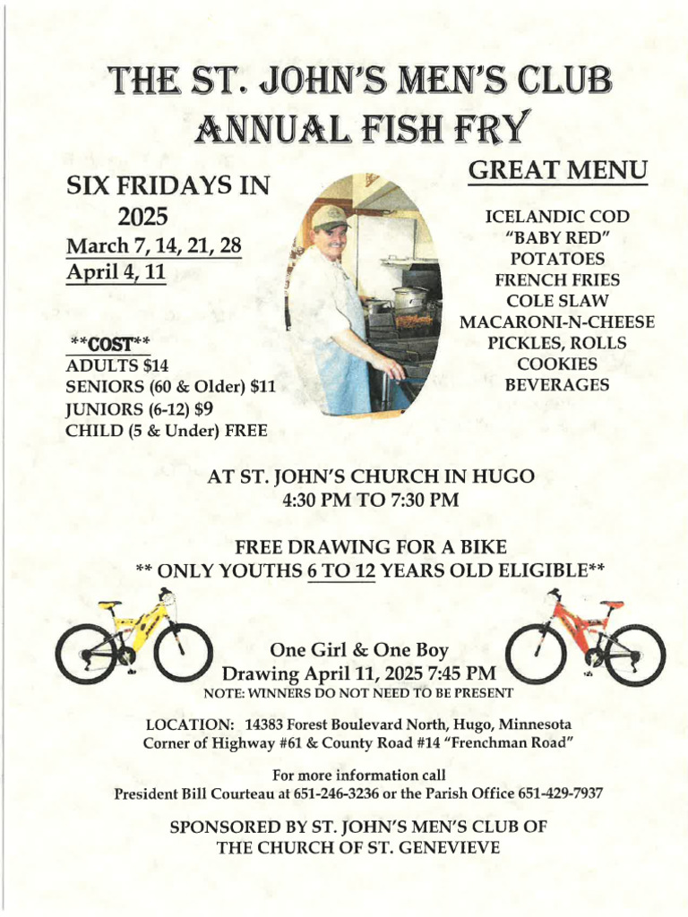 Fish Fry Flyer 2025 | PDF