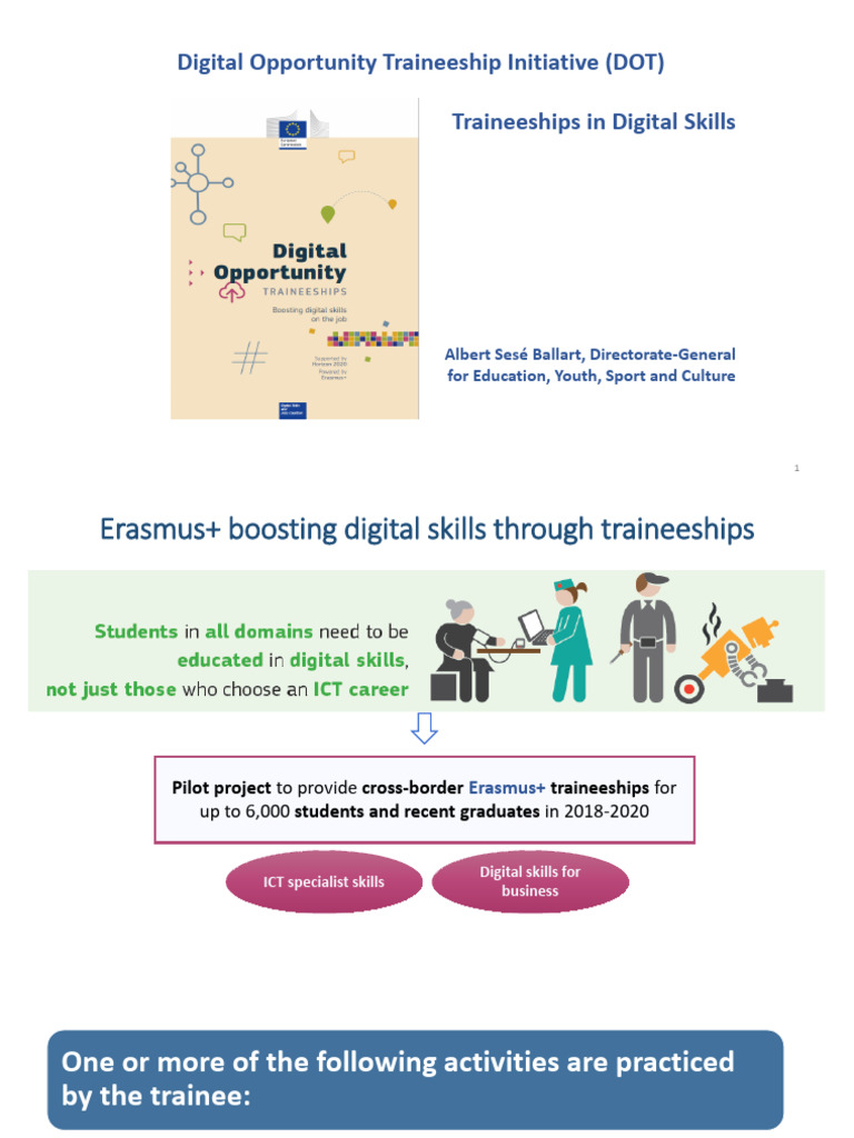 Digital Opportunity Traineeship Initiative Dot | PDF | Computing | Information Technology