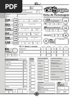 Ficha RPG Personalizada | PDF