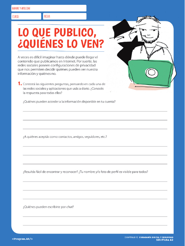 Ciudadanía Digital y Seguridad en Redes | PDF