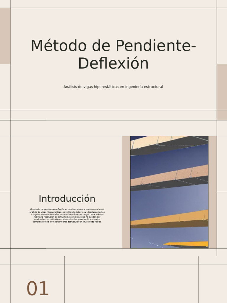 Método de Pendiente-Deflexión | PDF | Viga (Estructura) | Elasticidad (Física)