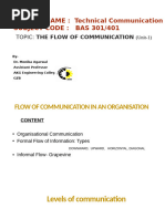 Types of Communication Flow in Organizations | PDF | Hierarchy ...