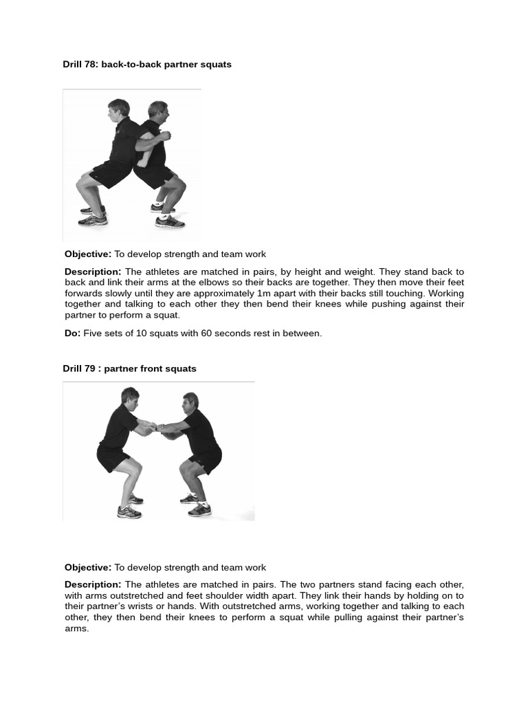 Drills For FU5 and SU5 | PDF | Arm