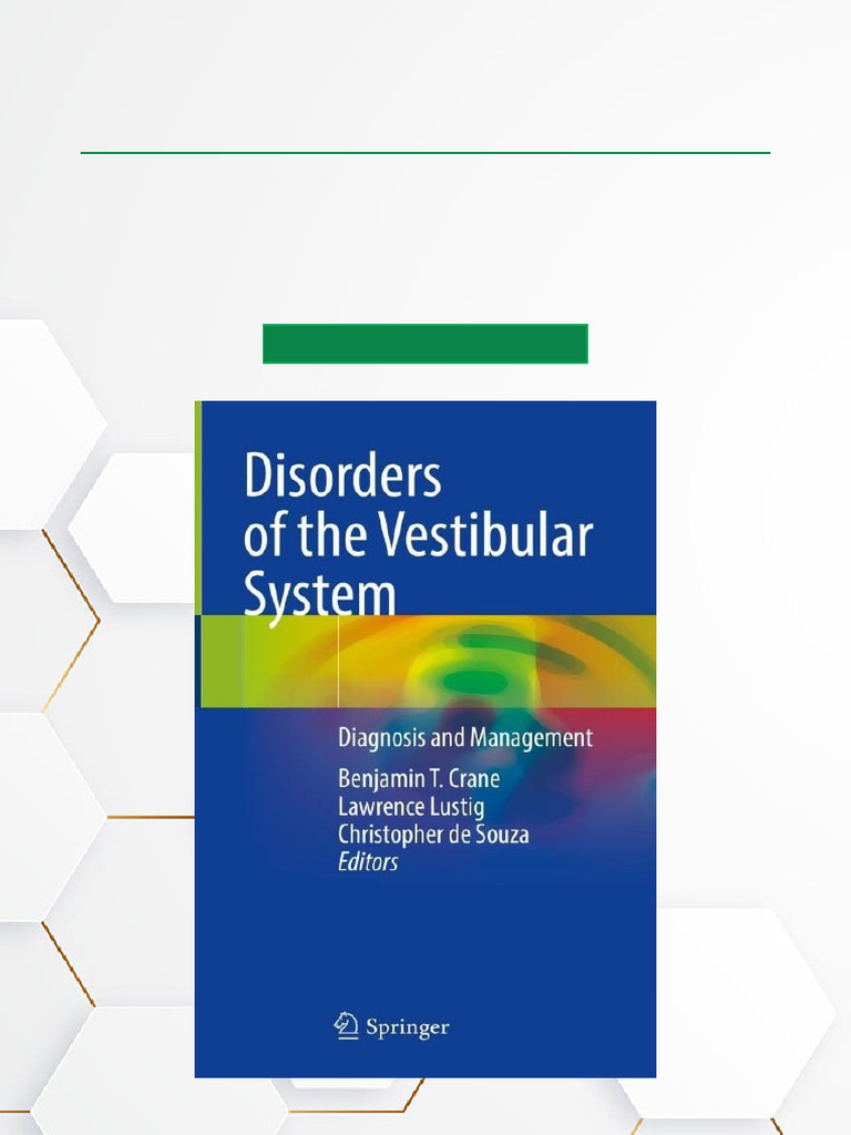 Vestibular System Disorders Guide | PDF | Axon | Vestibular System
