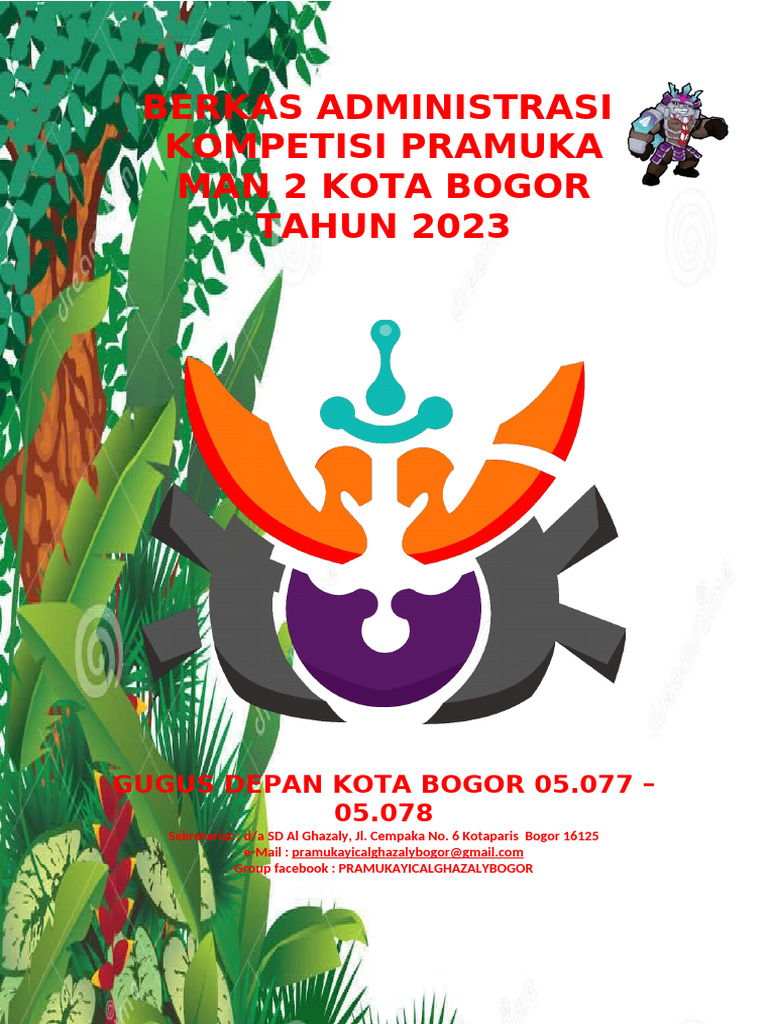 Cover Berkas Lomba Pramuka 2023 MAN 2 | PDF