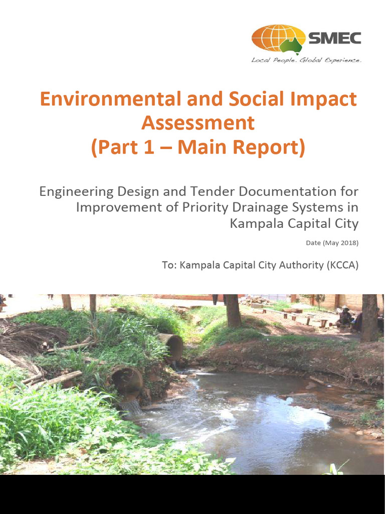 Environmental and Social Impact Assessment Report | PDF | Environmental ...