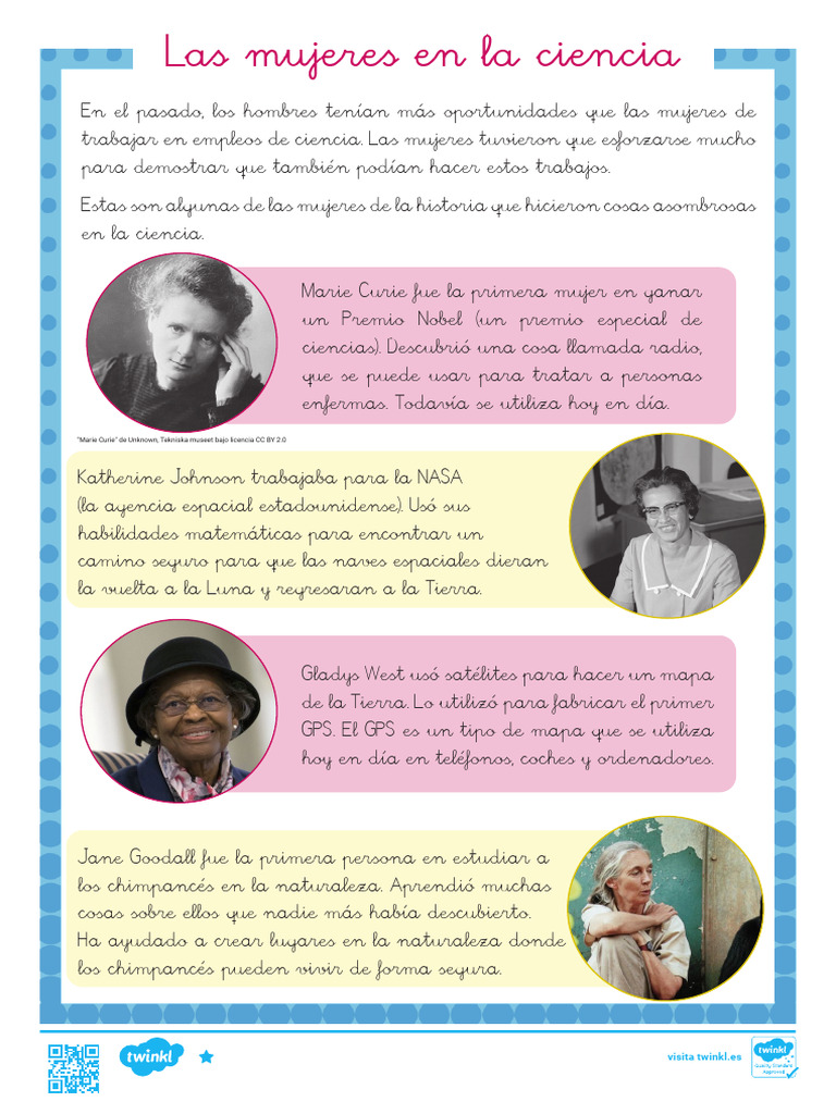 Es SL 1708338031 Comprension Lectora Por Niveles Las Mujeres en La ...