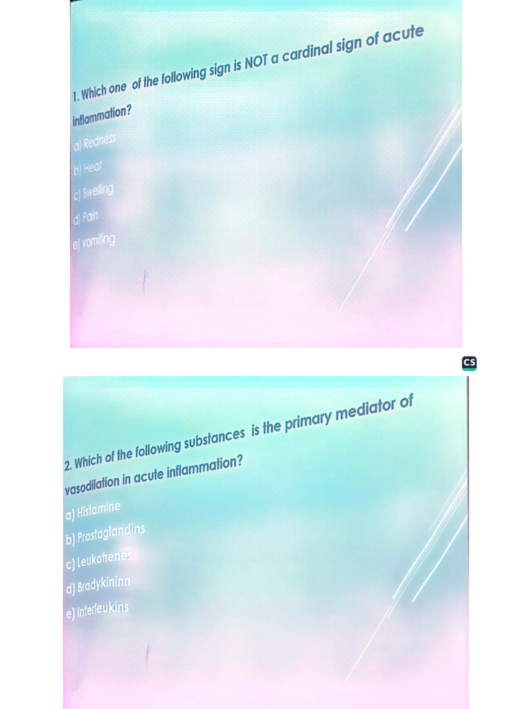 Pathology Bcqs | PDF