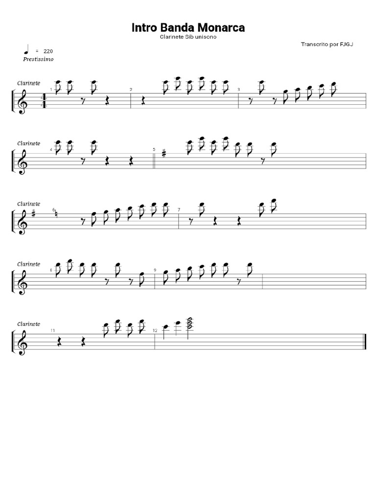 Intro - Banda Monarca | PDF