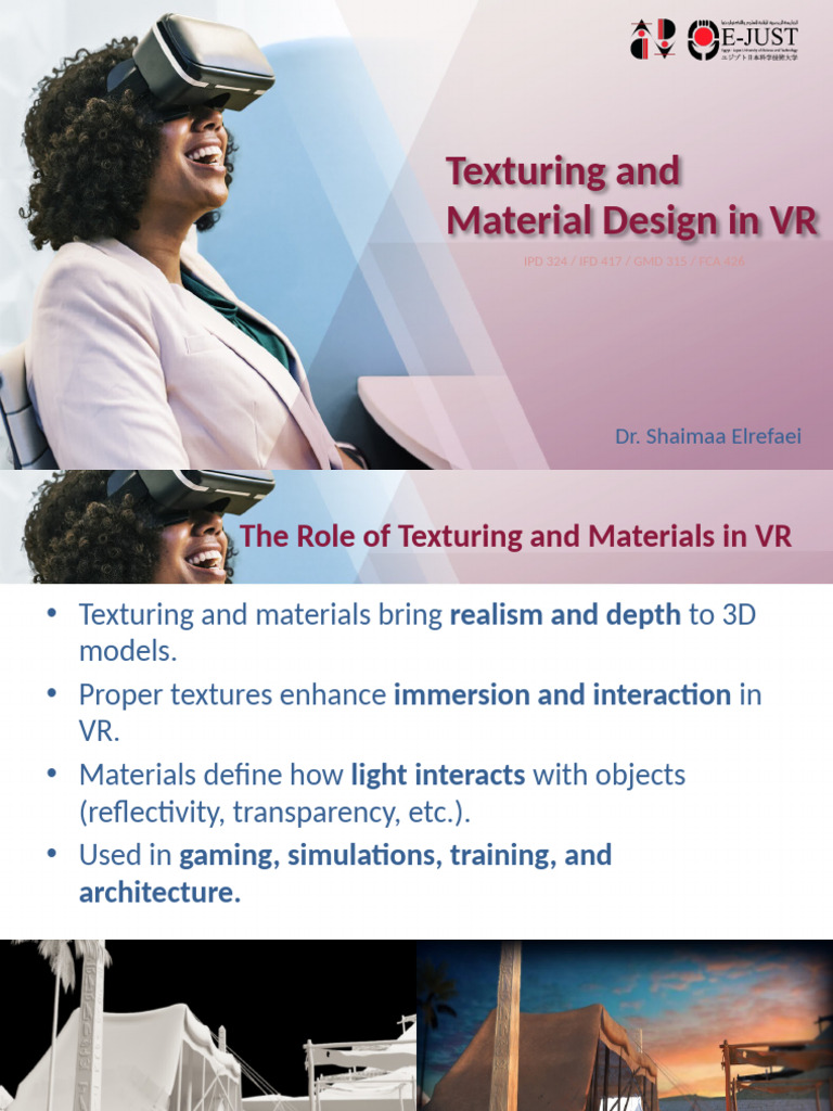 VR Texturing and Material Design Guide | PDF | Texture Mapping | 3 D ...