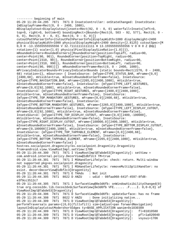 Mod Menu Log - Es.socialpoint.dragoncity | PDF | Operating System Families | Software Engineering