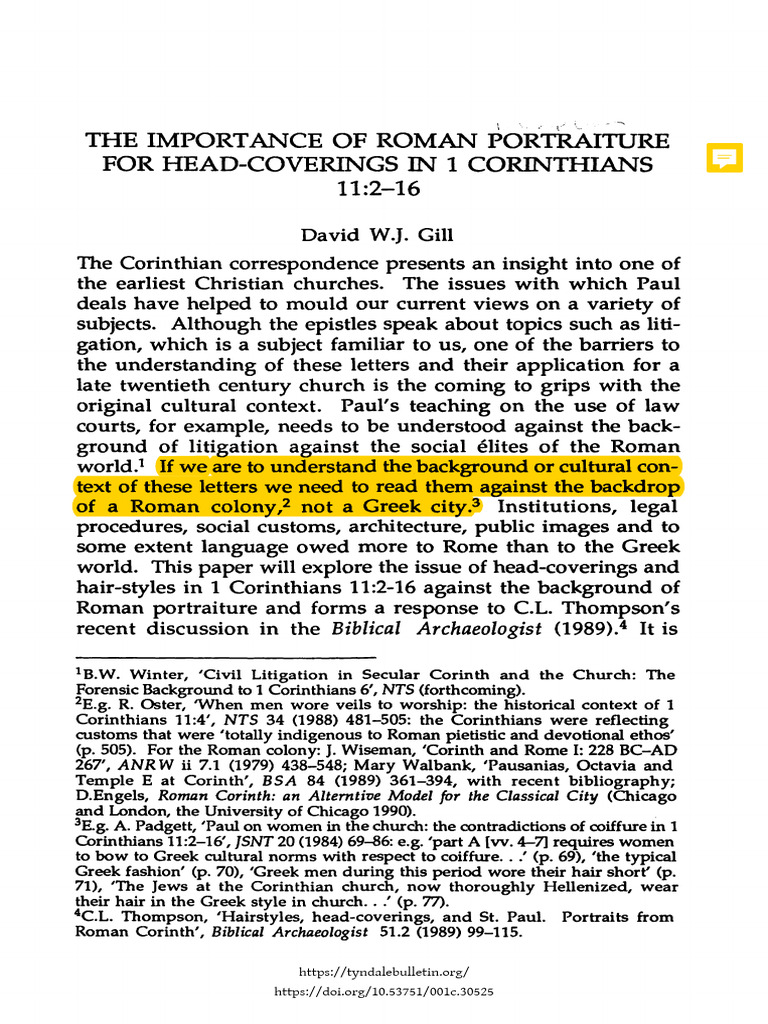 David W. J. Gill - The Importance of Roman Portraiture For Head ...
