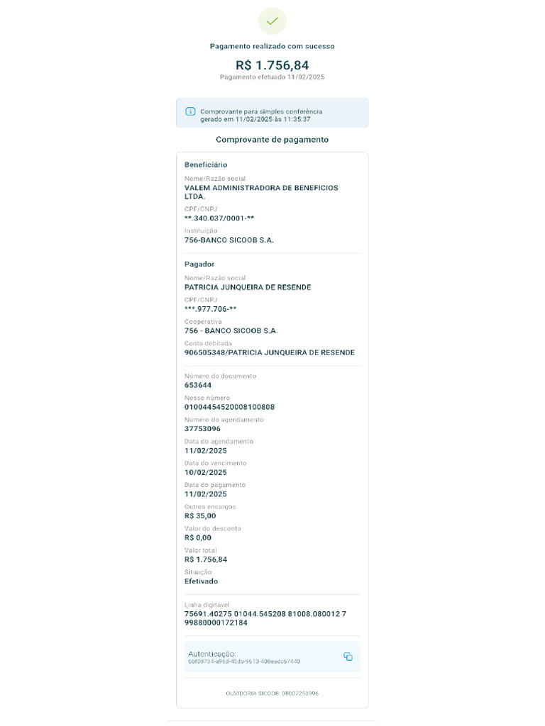 Comprovante 11 02 2025 113544 | PDF