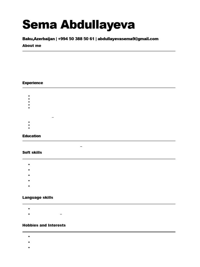 CV Ats | PDF