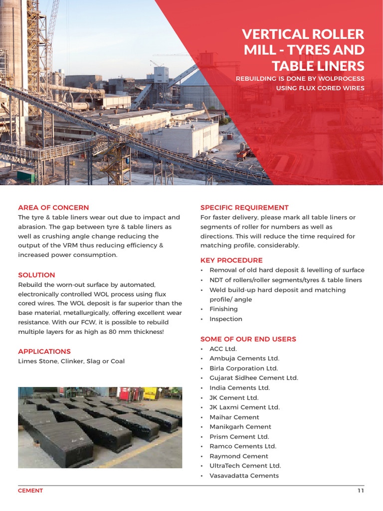 08 - Tyres and Table Liners | PDF | Cement | Joining