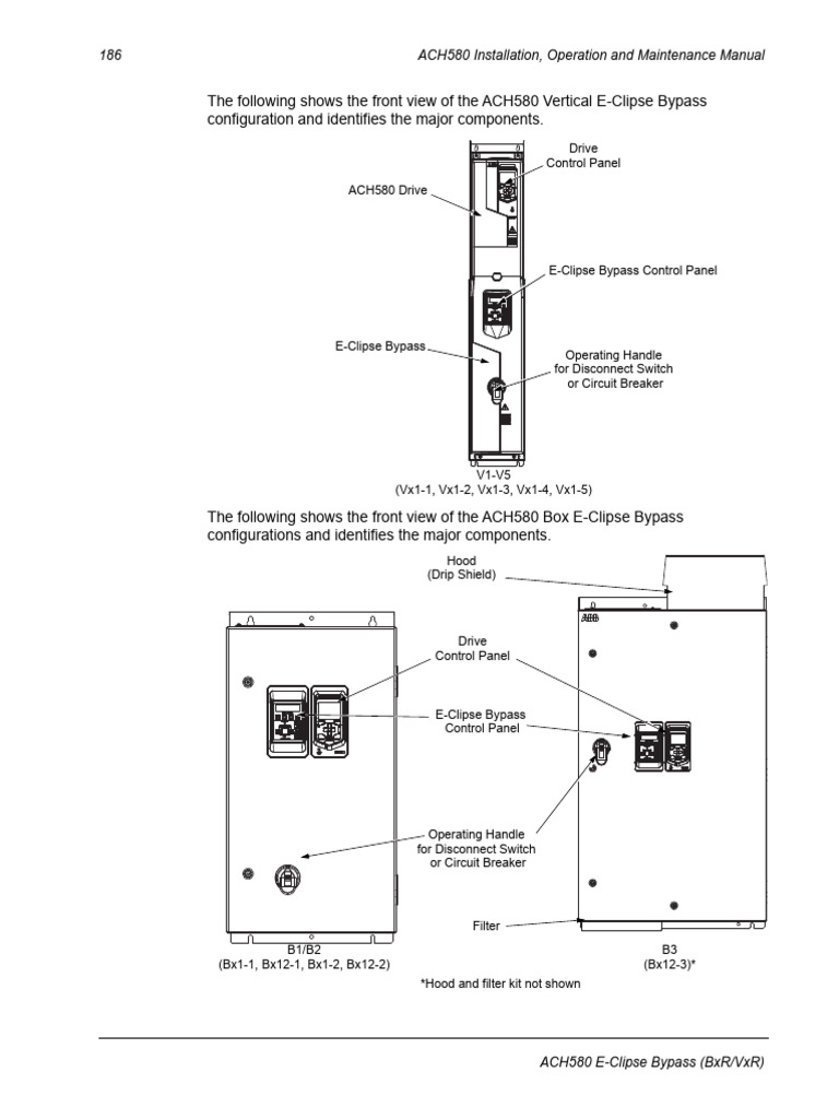 ACH580 Inst Op Maint Rev J.book | PDF