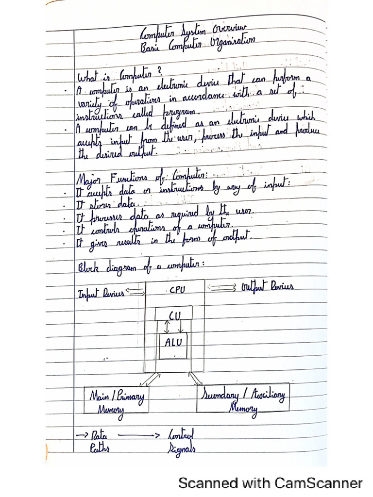 Computer Science Notes Jones Barboza | PDF