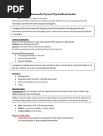 Cardiovascular Examination OSCE Checklist Geeky Medics | PDF ...