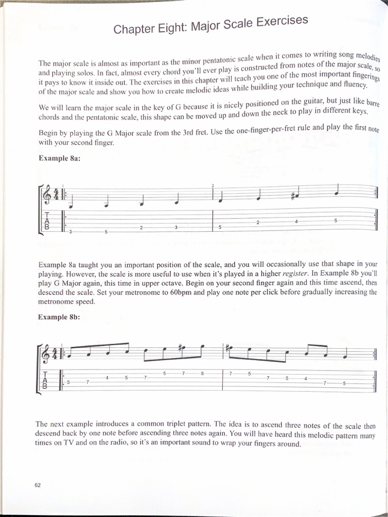 Scale Excercises | PDF