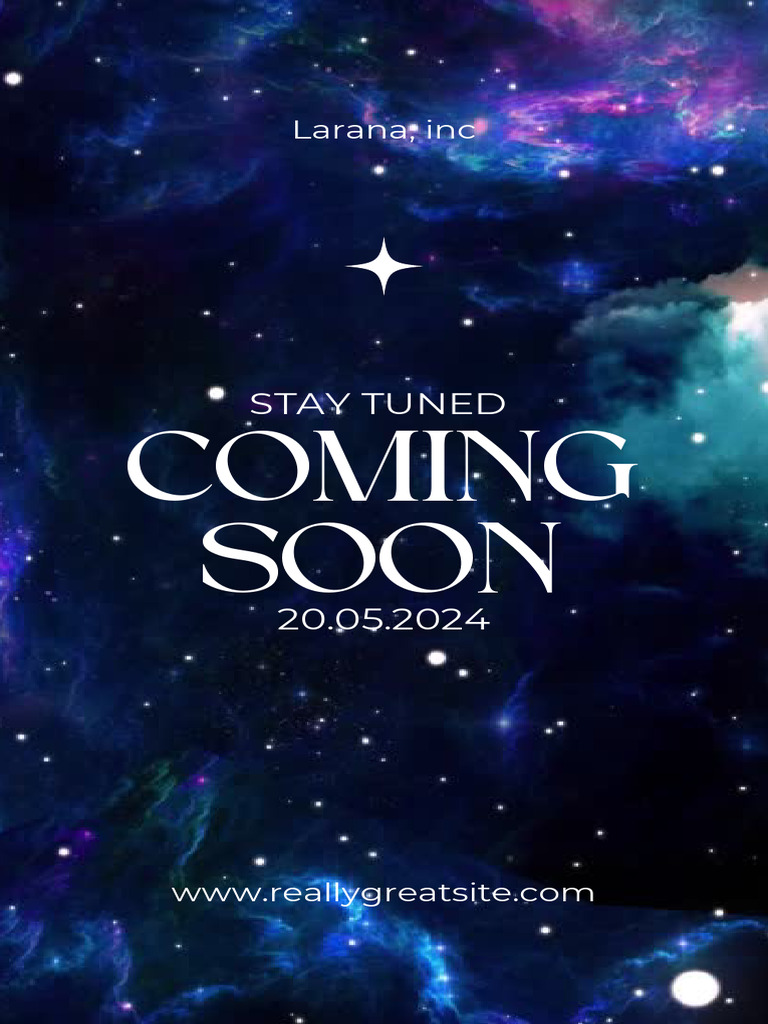 Blue and White Animated Coming Soon Mobile Video PDF | PDF