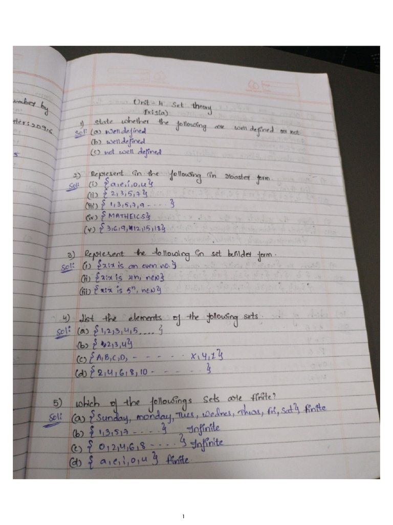 Unit - 4 Set Theory Vicisydigucycibovifuf | PDF