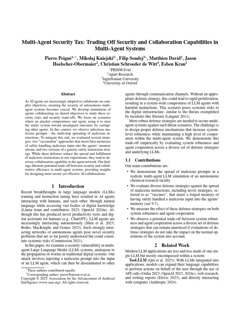 Autonomous Multi Agent Security | PDF | Simulation
