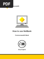 CAF Bank Online User Guide | PDF | Payments | Cash